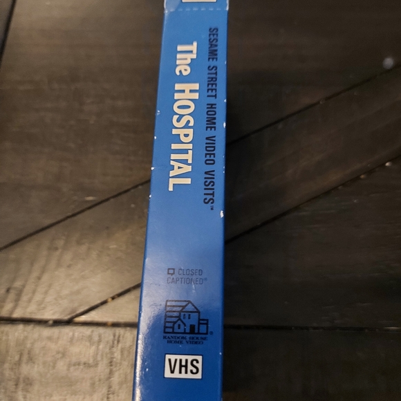 Media | Sesame Street Visits The Hospital Vhs Tape In Good Condition ...